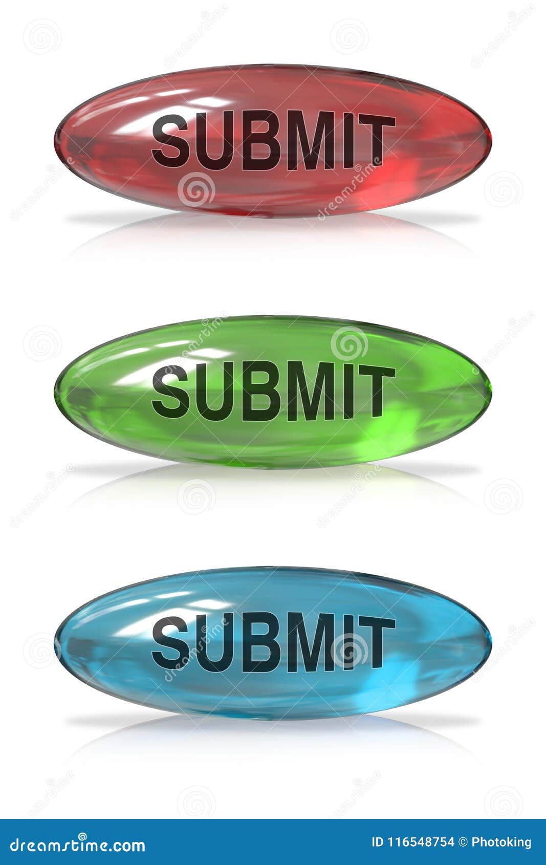 Submit button stock illustration. Illustration of push - 116548754
