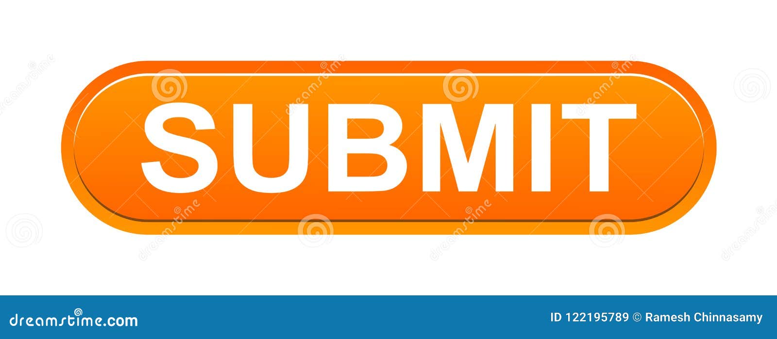 Submit button stock vector. Illustration of button, browse - 122195789