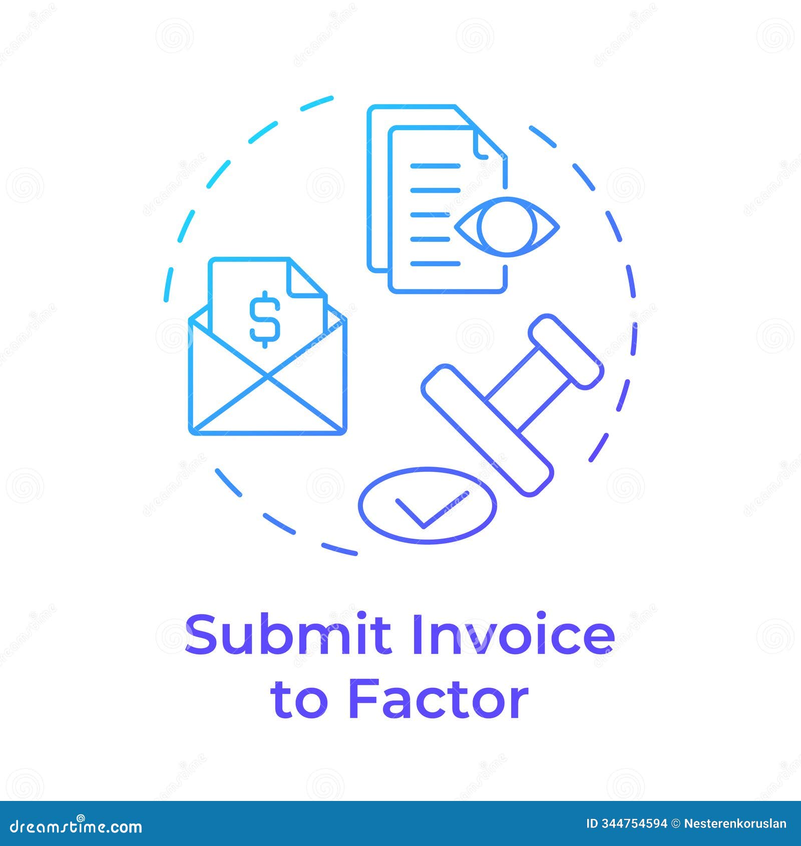 Factoring Process Phases Rectangle Infographic Vector | CartoonDealer ...