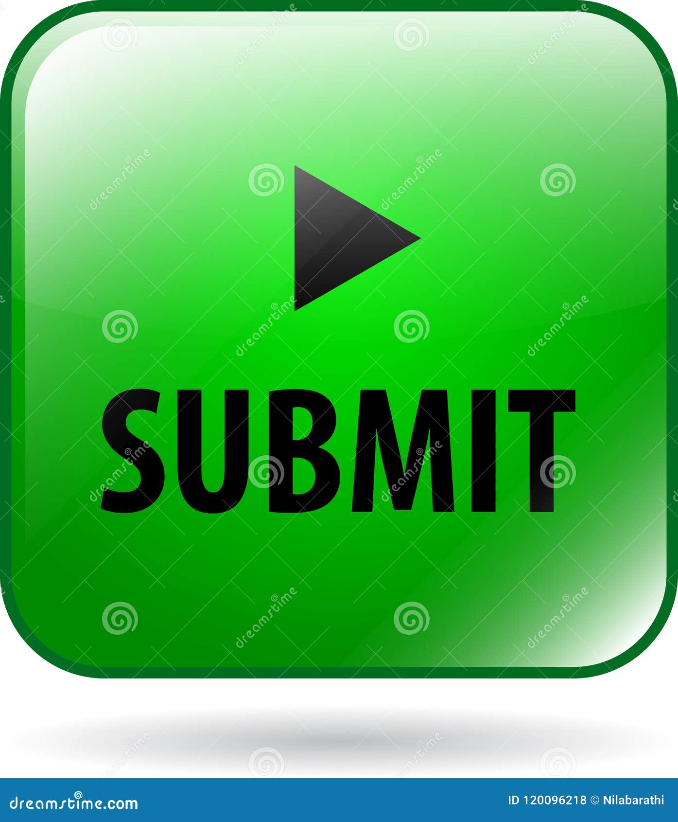 Submit web button icon stock illustration. Illustration of computer ...