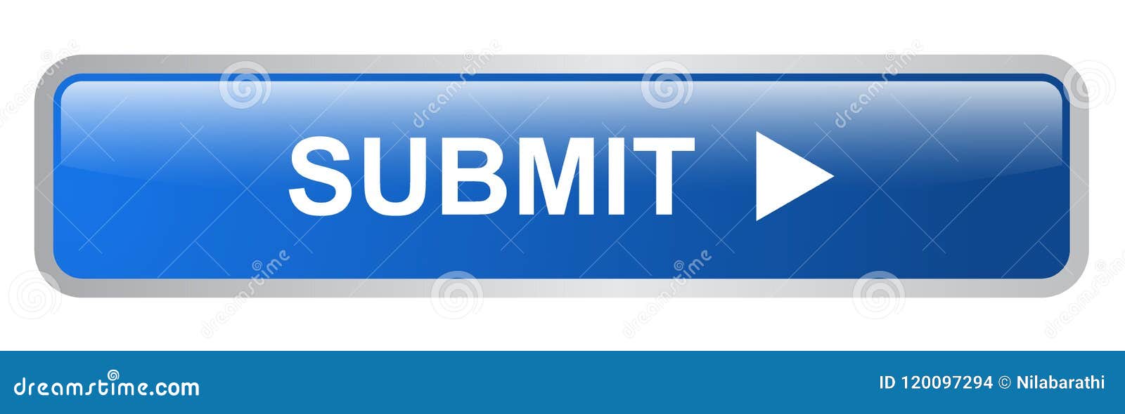 Submit web button icon stock illustration. Illustration of colorful ...