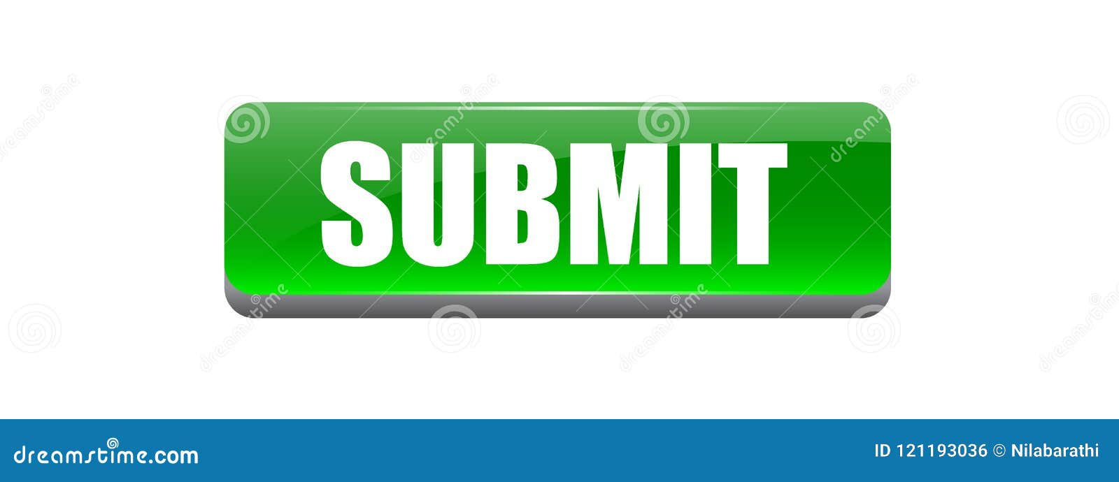 Submit button green stock illustration. Illustration of details - 121193036