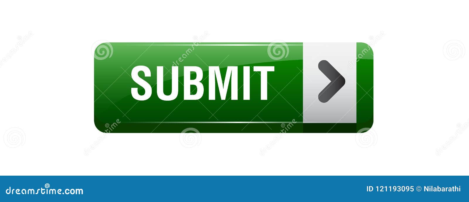 Submit button green stock illustration. Illustration of contest - 121193095
