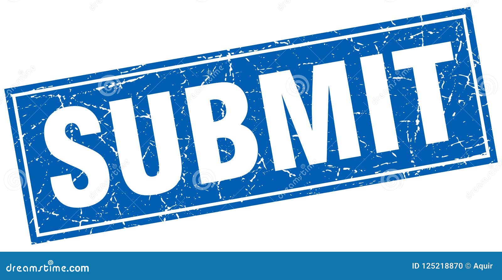 Submit stamp stock vector. Illustration of textured - 125218870