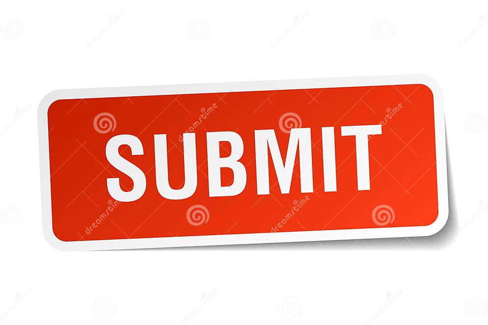 Submit sticker stock vector. Illustration of peeler - 120386168