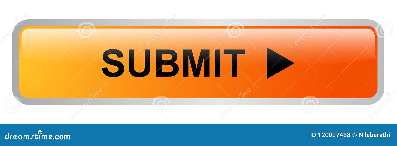 Submit web button icon stock illustration. Illustration of data - 120097438
