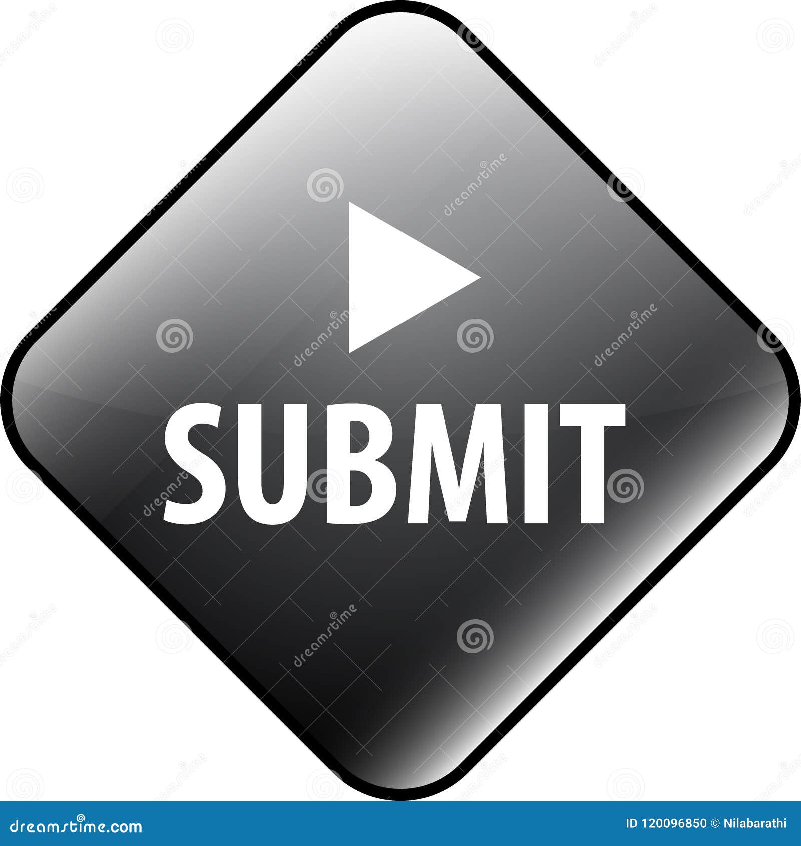 Submit web button icon stock illustration. Illustration of design ...