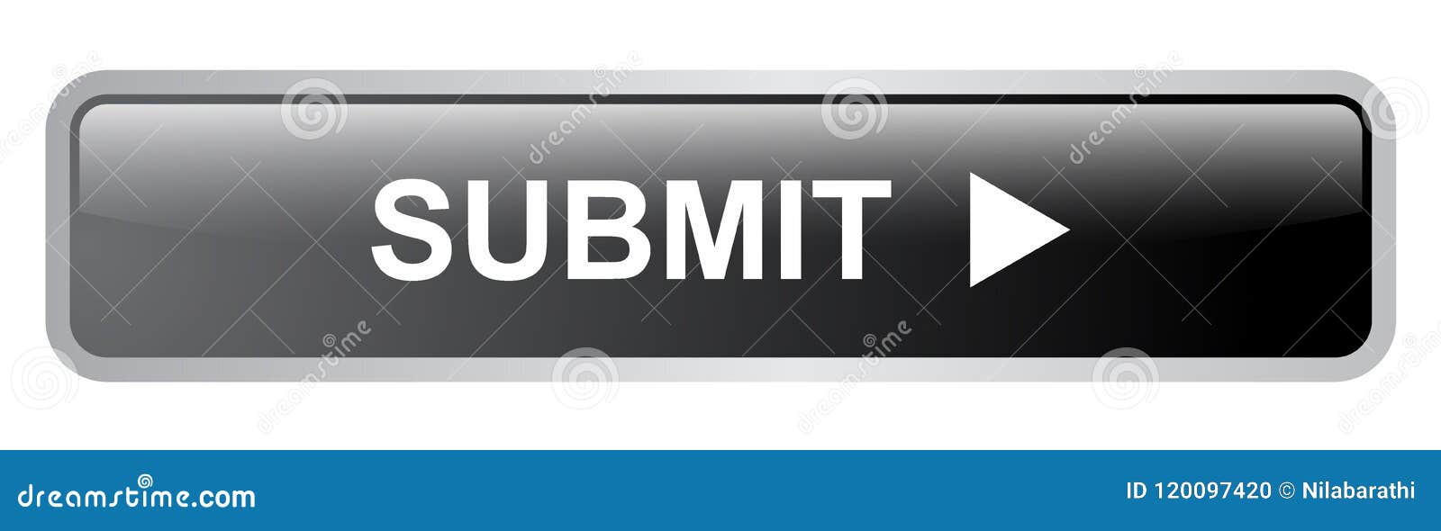 Submit web button icon stock illustration. Illustration of complete ...