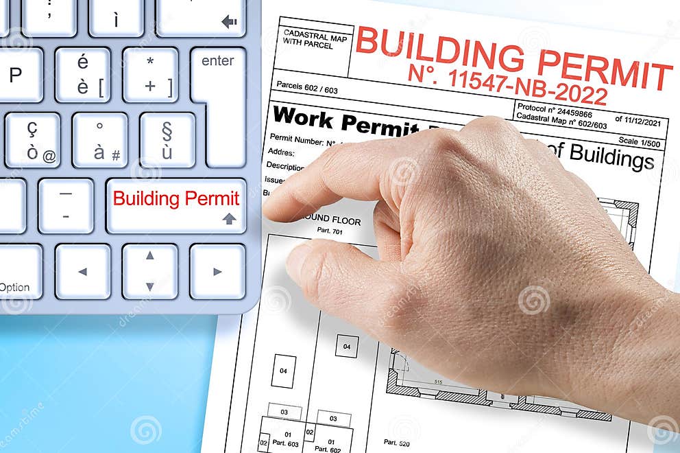 SUBMITTING for a BUILDING PERMIT CONCEPT with Fictional Building Permit ...