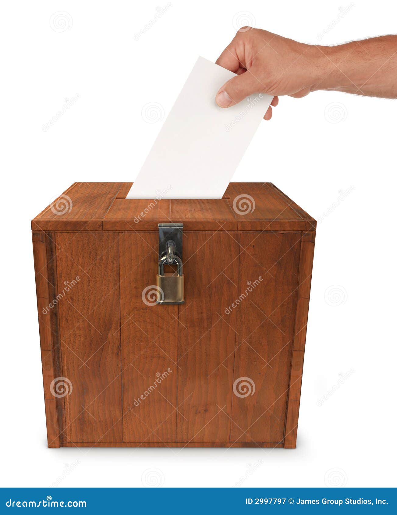 Submitting a Vote stock image. Image of plebiscite, mystery - 2997797