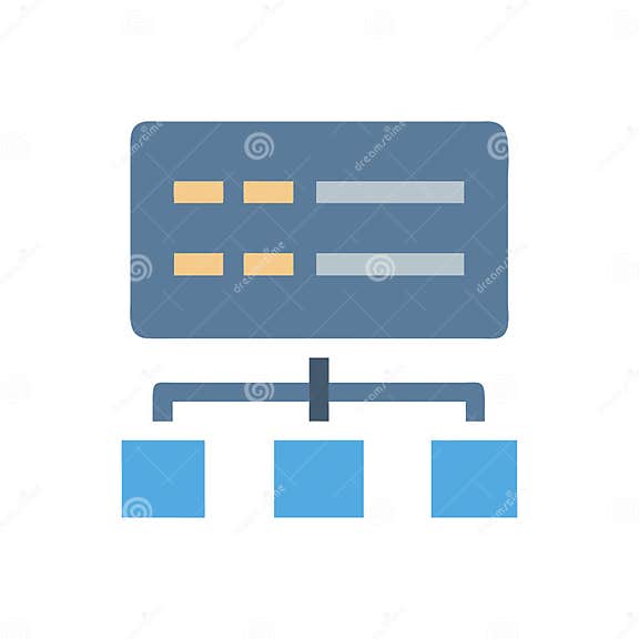 Subnet Technology Icon stock illustration. Illustration of design ...
