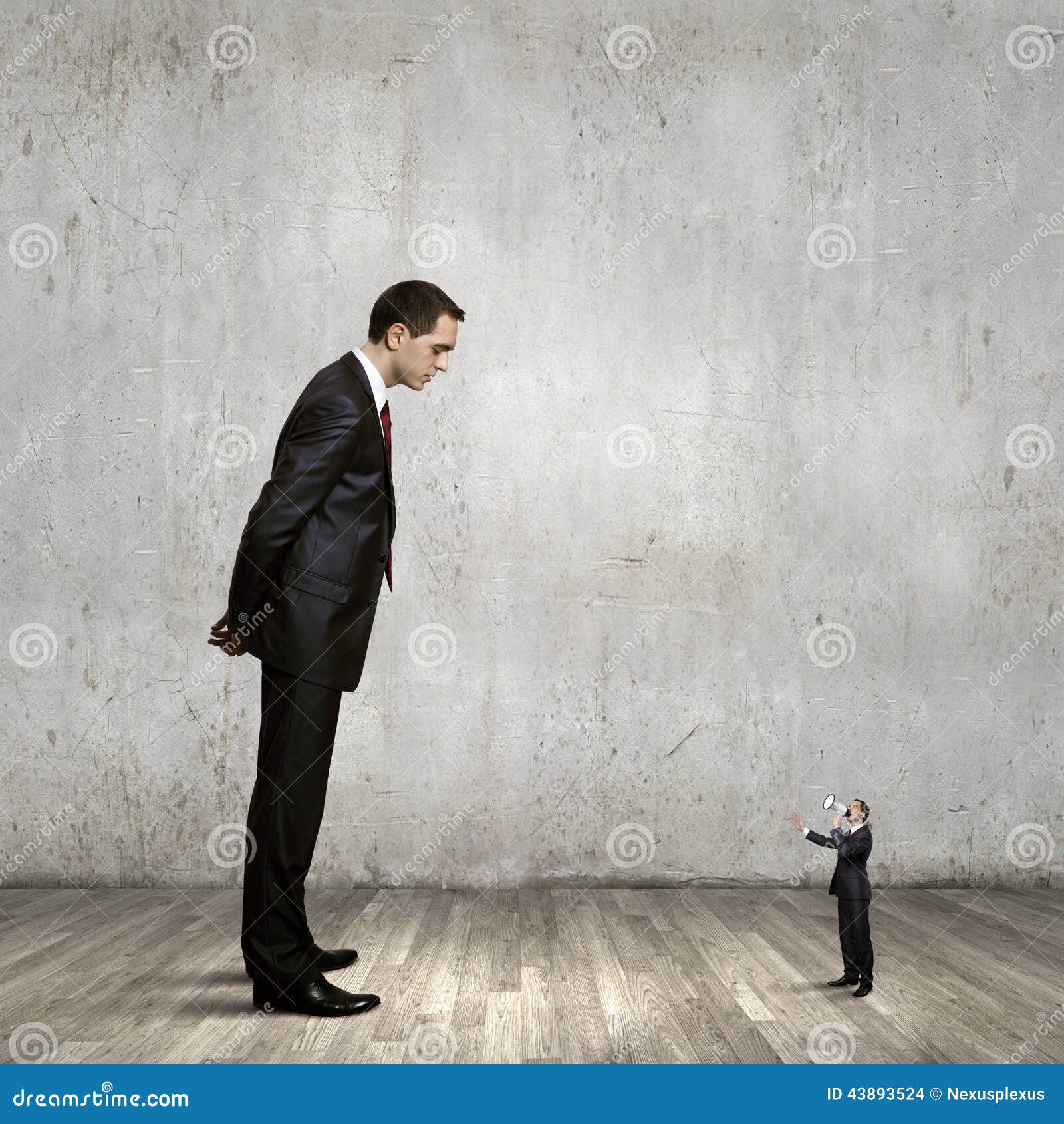 Subordination concept stock photo. Image of huge, modern - 43893524