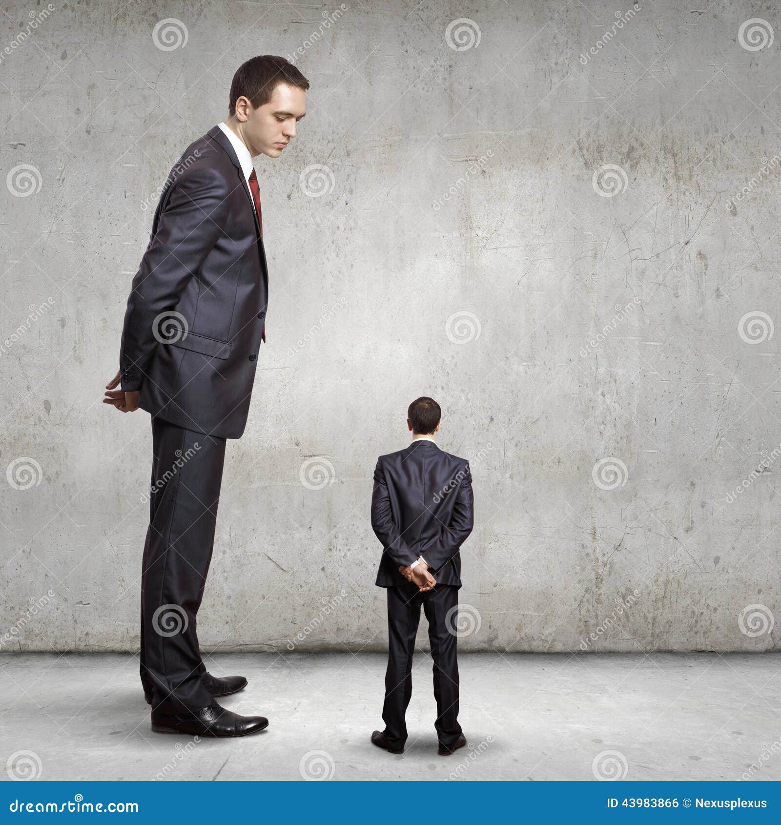 Subordination concept stock photo. Image of huge, domination - 43983866