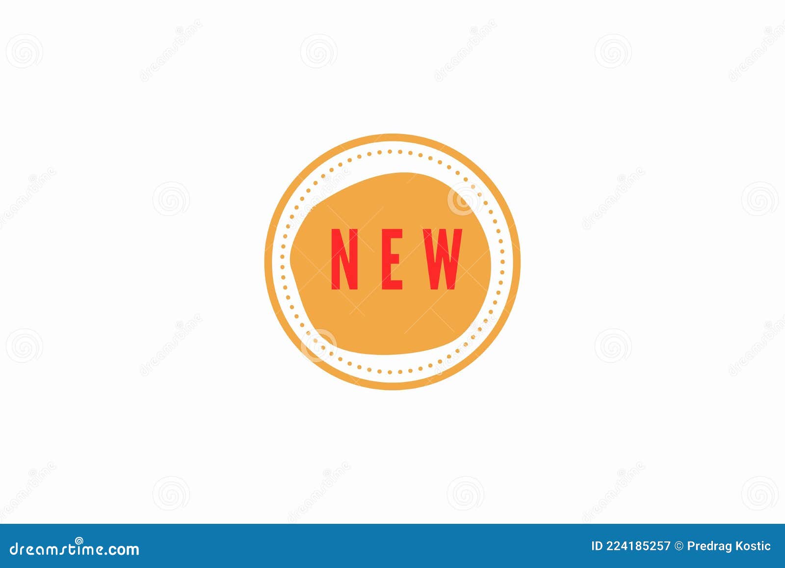 New Icon.flat Illustration of New Icon.New Sign Symbol. Stock ...