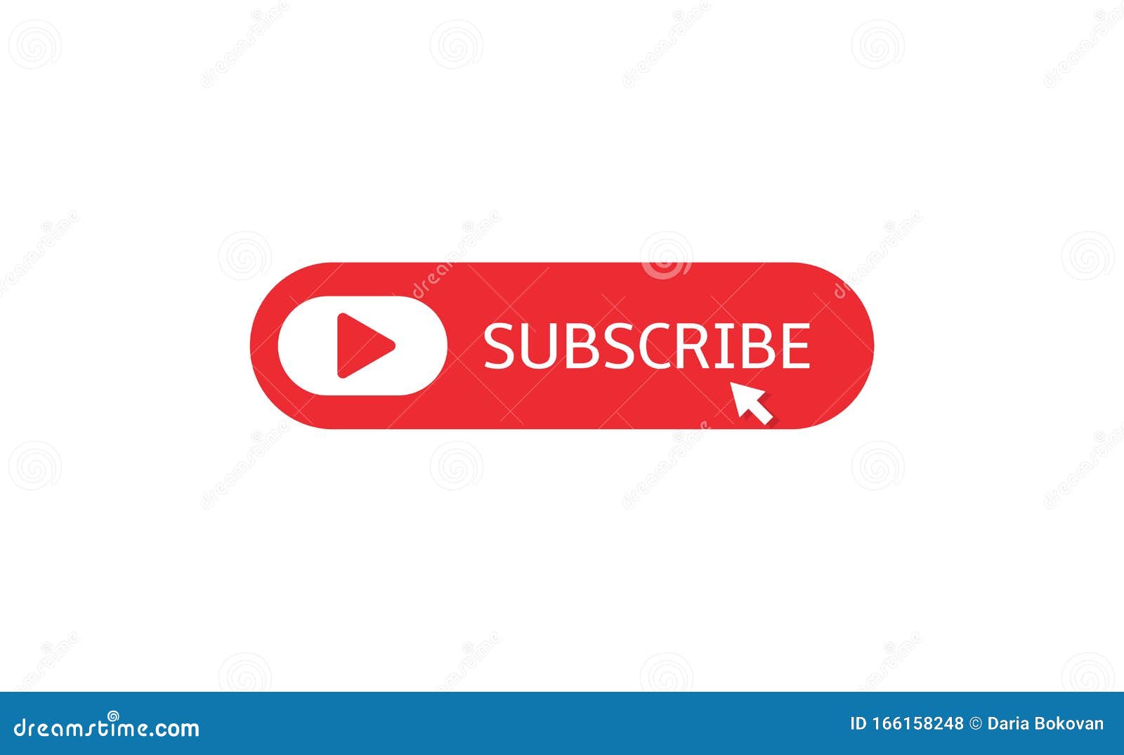 Subscribe banner template stock illustration. Illustration of creative ...