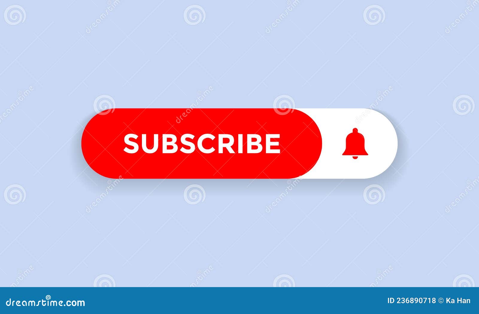 Subscribe Button Icon. Element of Streaming Channel Subscriptions Stock ...
