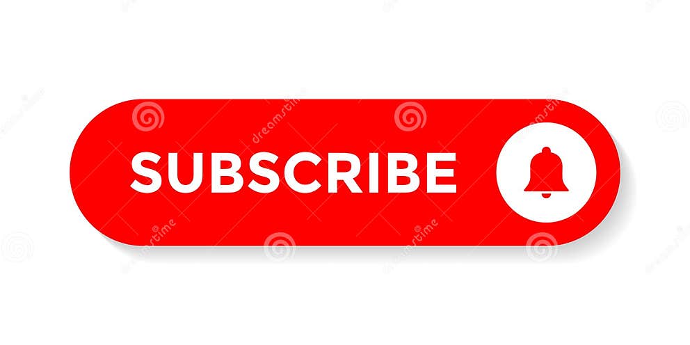 Subscribe Button Icon Vector. Subscription Symbol Concept Stock Vector ...