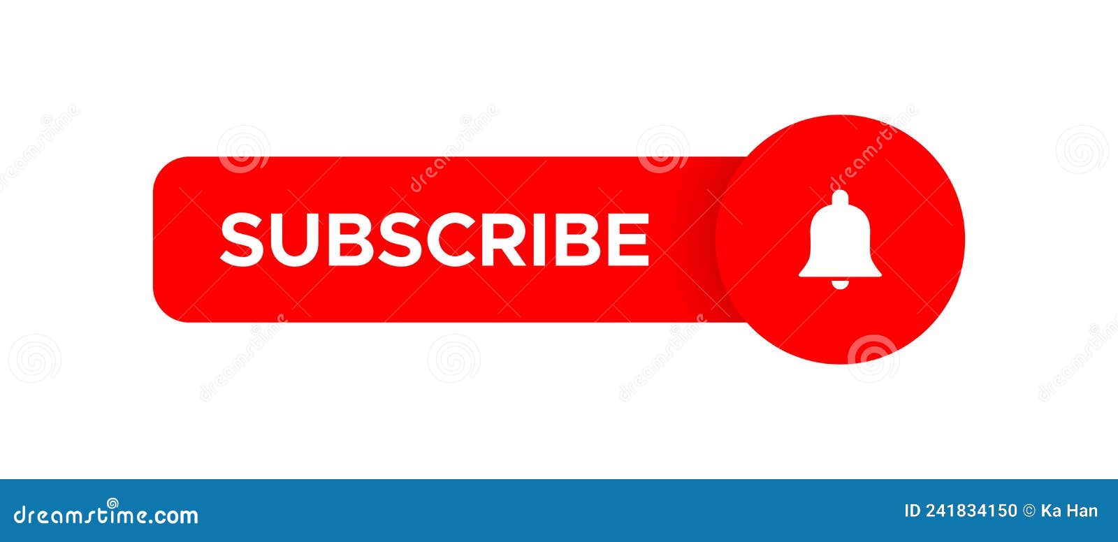Subscribe Button Icon Vector for Web or Channel Subscriptions Stock ...