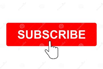 Subscribe Button with Mouse Pointer Stock Illustration - Illustration ...