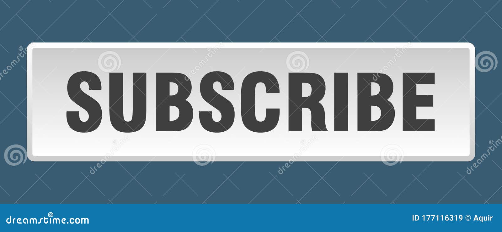 Subscribe Button. Subscribe Square Isolated Push Button Stock Vector ...