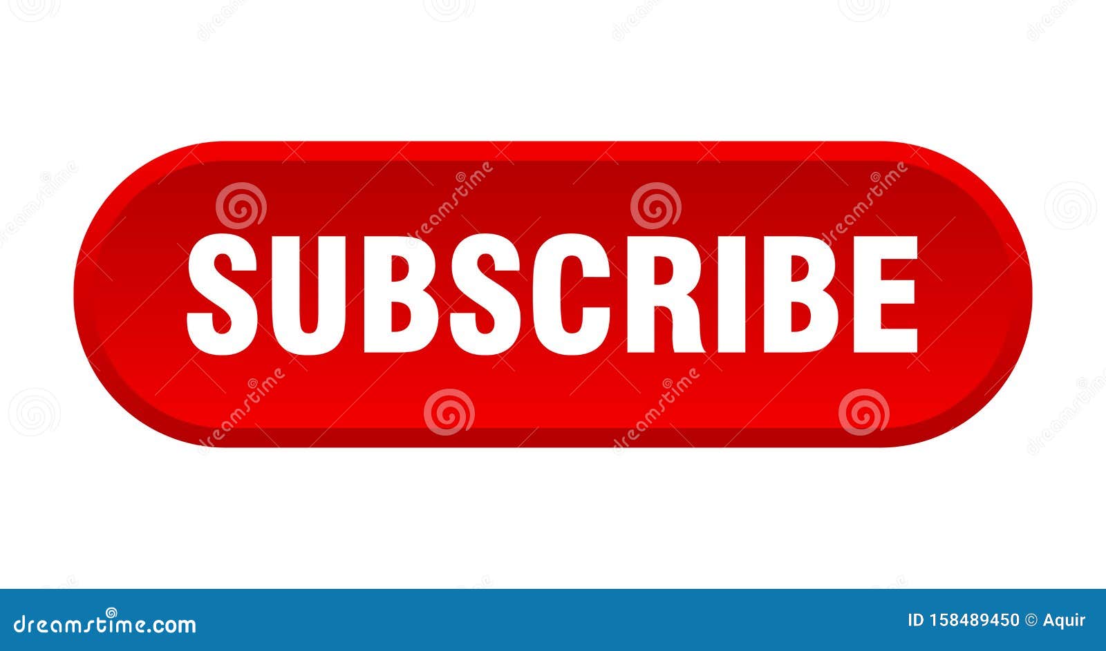 Subscribe button stock vector. Illustration of banner - 158489450