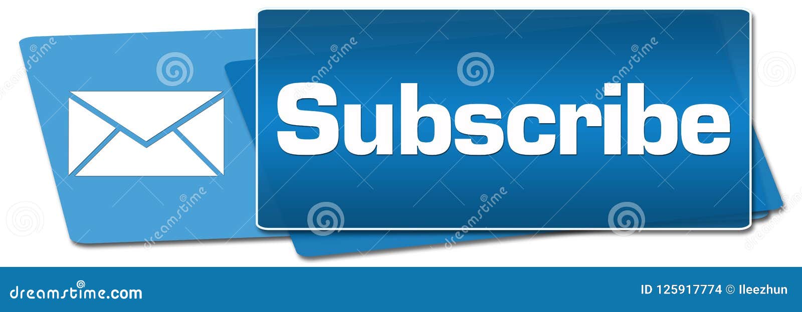 Subscribe Blue Side Squares Stock Illustration - Illustration of ...
