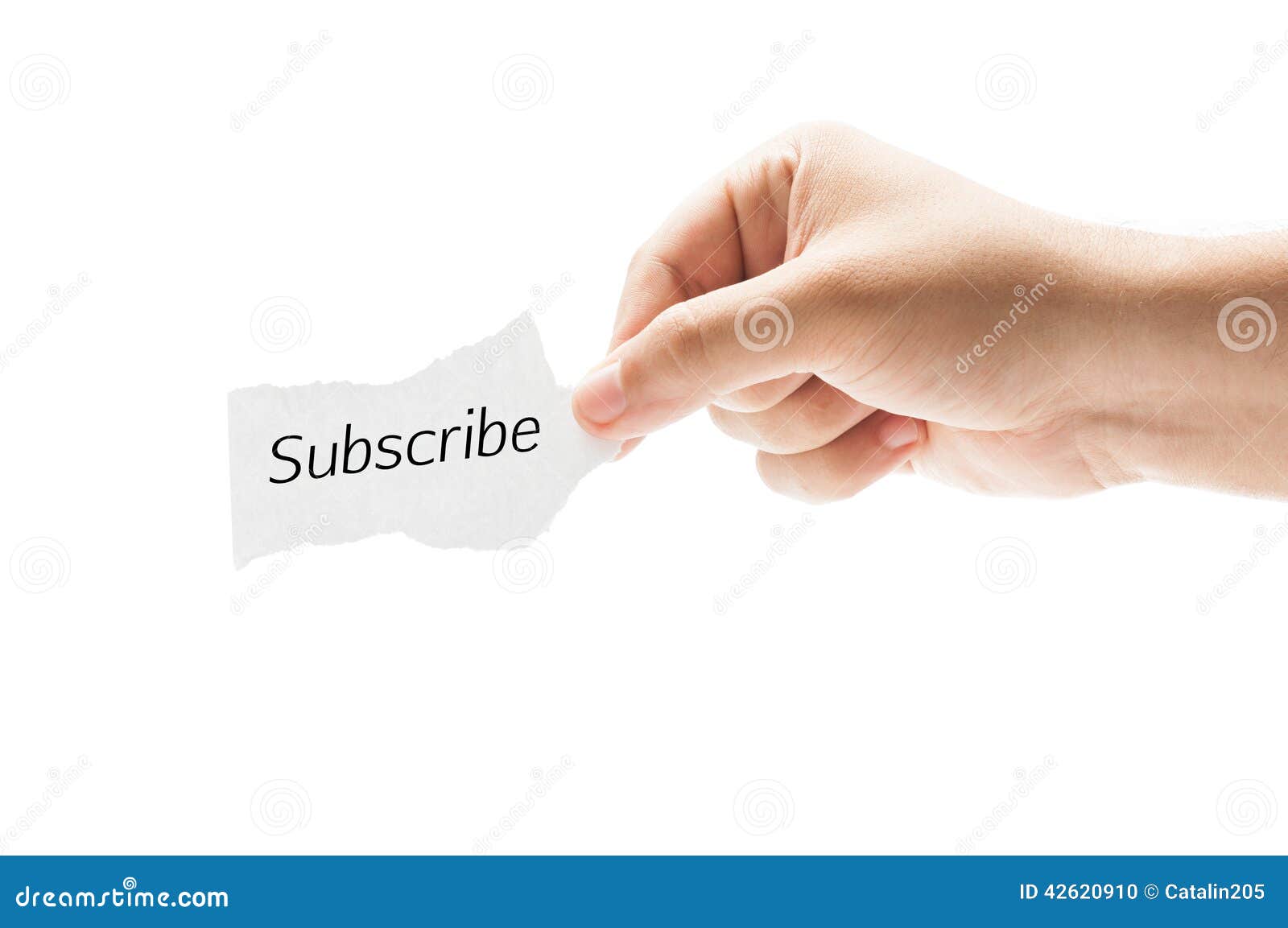 Subscribe stock photo. Image of card, message, email - 42620910