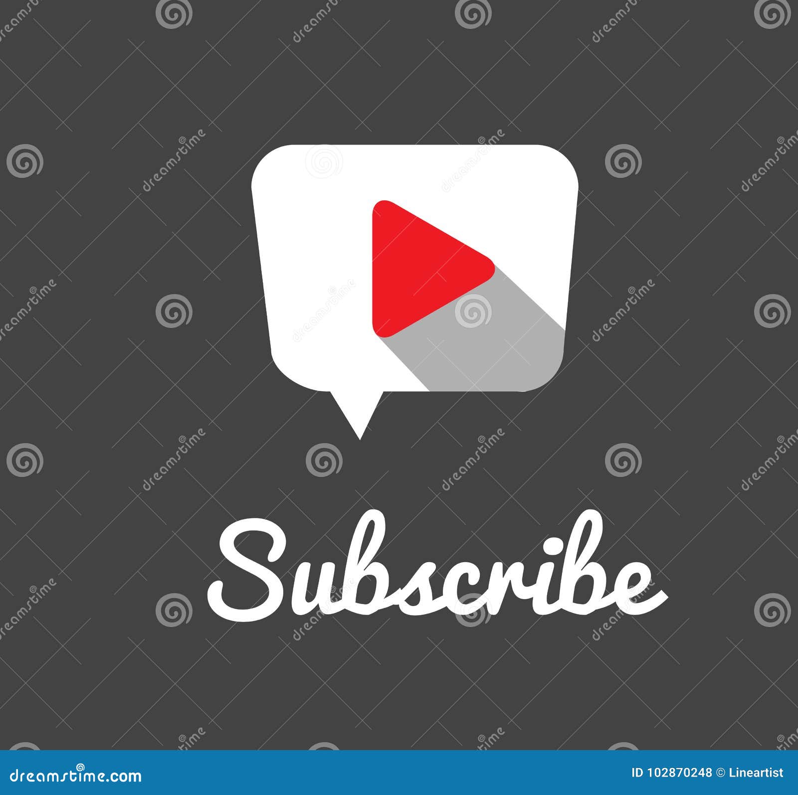 Subscribe Graphic Vector Background Stock Illustration - Illustration ...