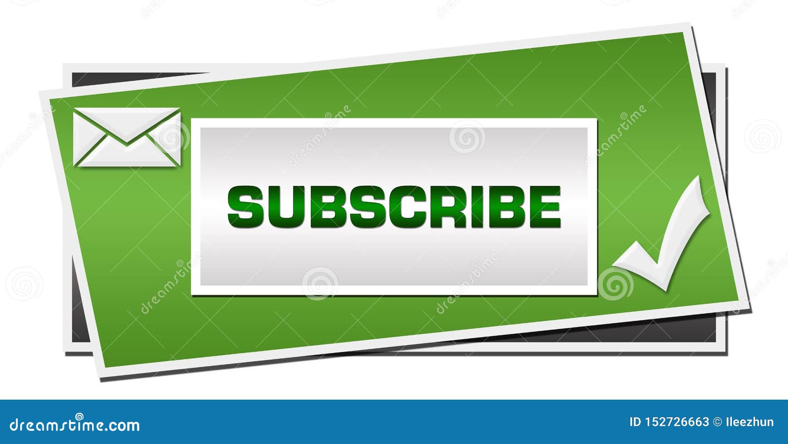 Subscribe Green Grey Squares Symbol Stock Illustration - Illustration ...