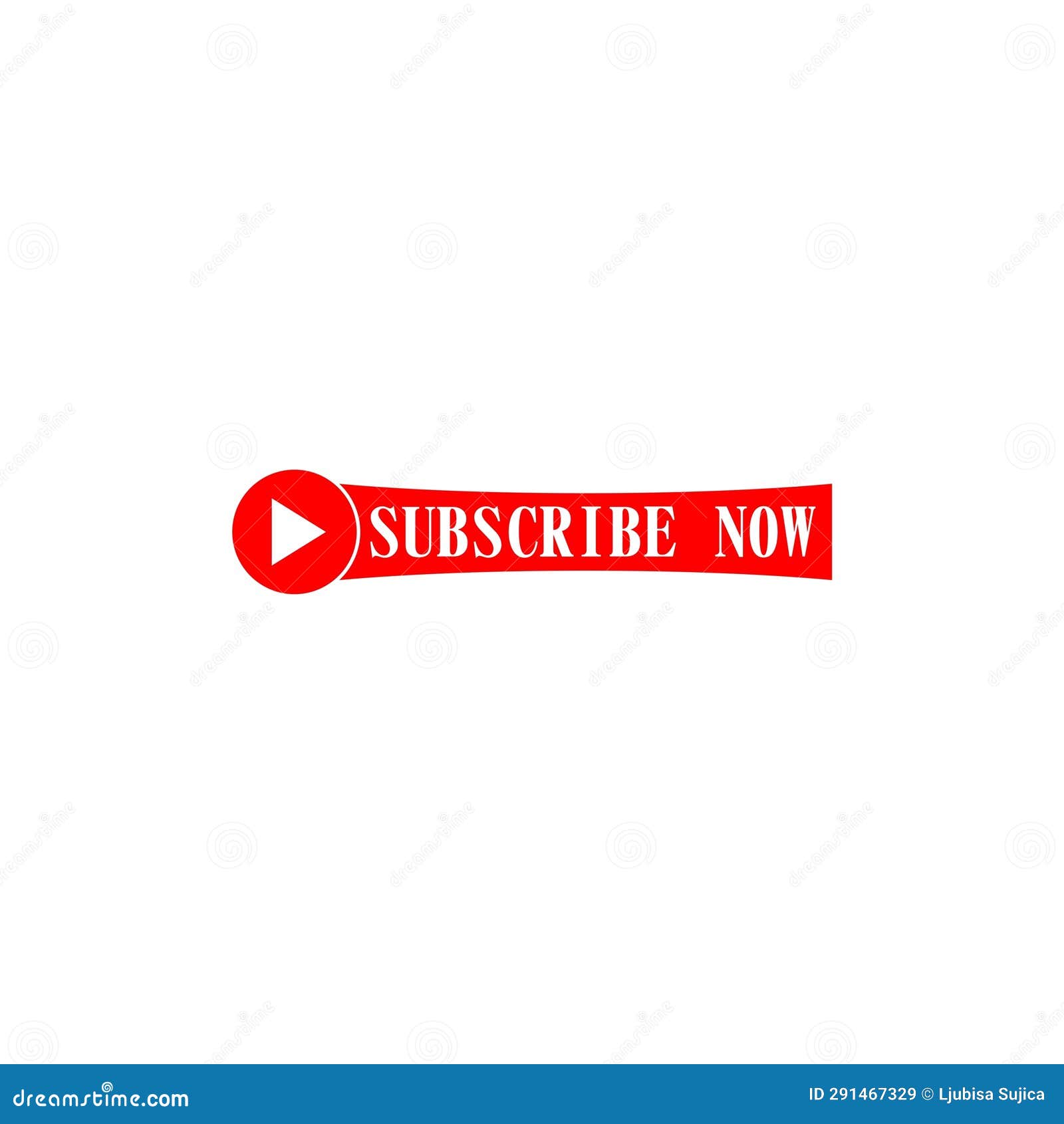 Subscribe Now Button Icon for Web Design Isolated on White Background ...