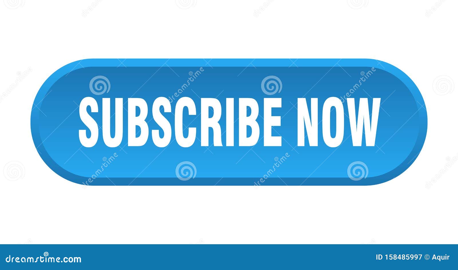 Subscribe now button stock vector. Illustration of notice - 158485997