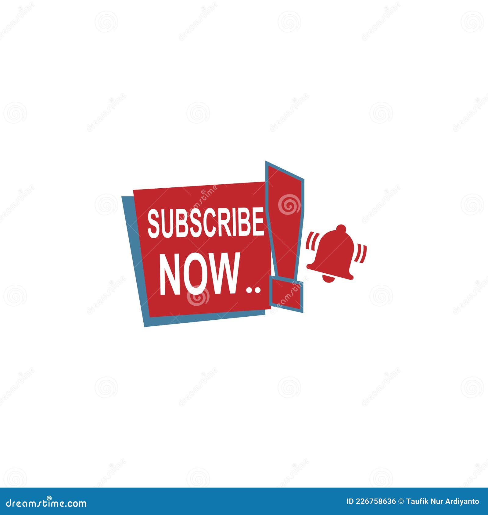 Subscribe Now Icon Logo Button Template Stock Vector - Illustration of ...