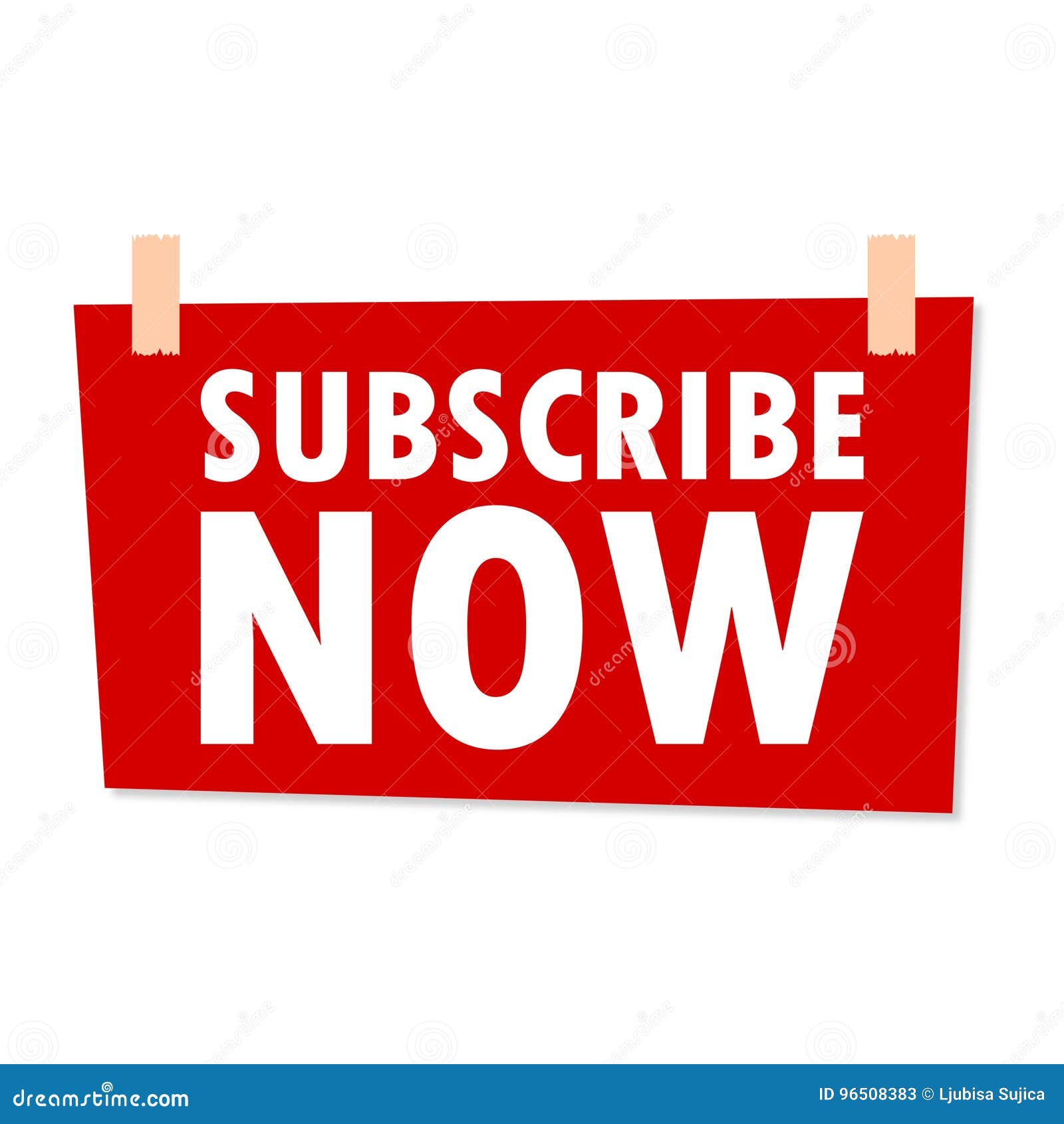 Subscribe Now Sign - Illustration Stock Vector - Illustration of join ...