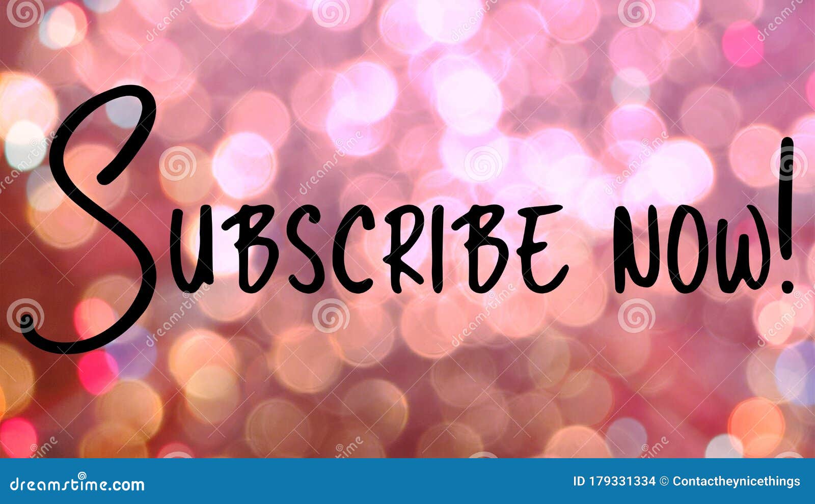 Subscribe now social media stock photo. Image of newsletter - 179331334