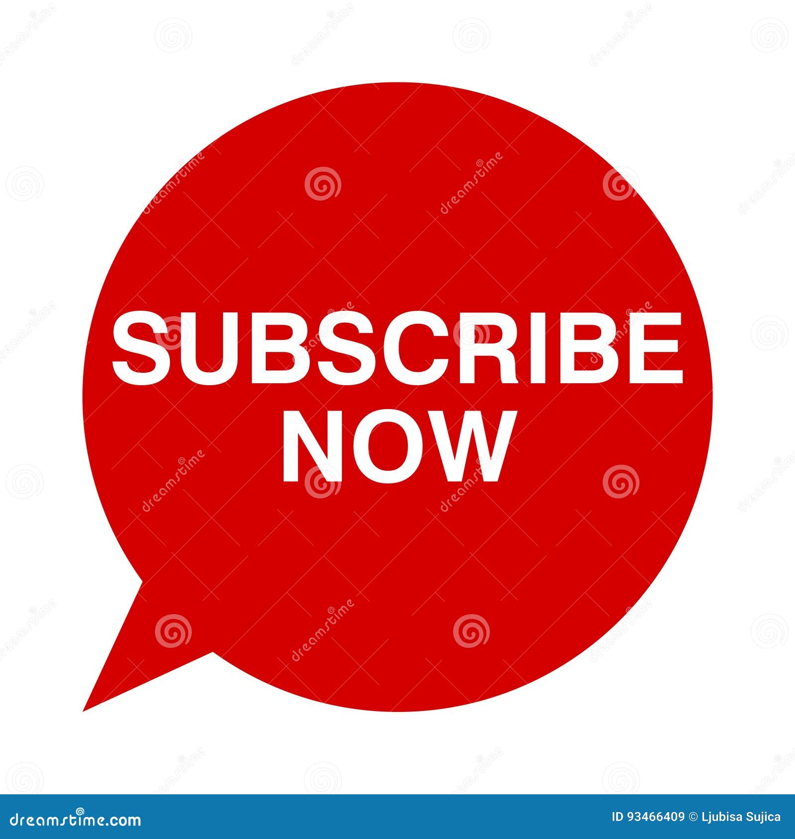 Subscribe Now, Speech Bubbles Stock Vector - Illustration of pointer ...