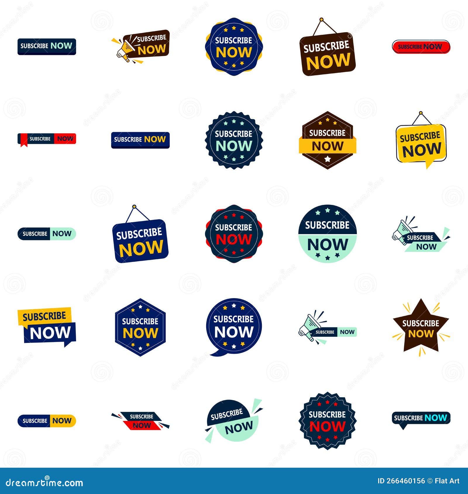 Subscribe Now 25 Vector Banners for Exceptional Branding Solutions ...