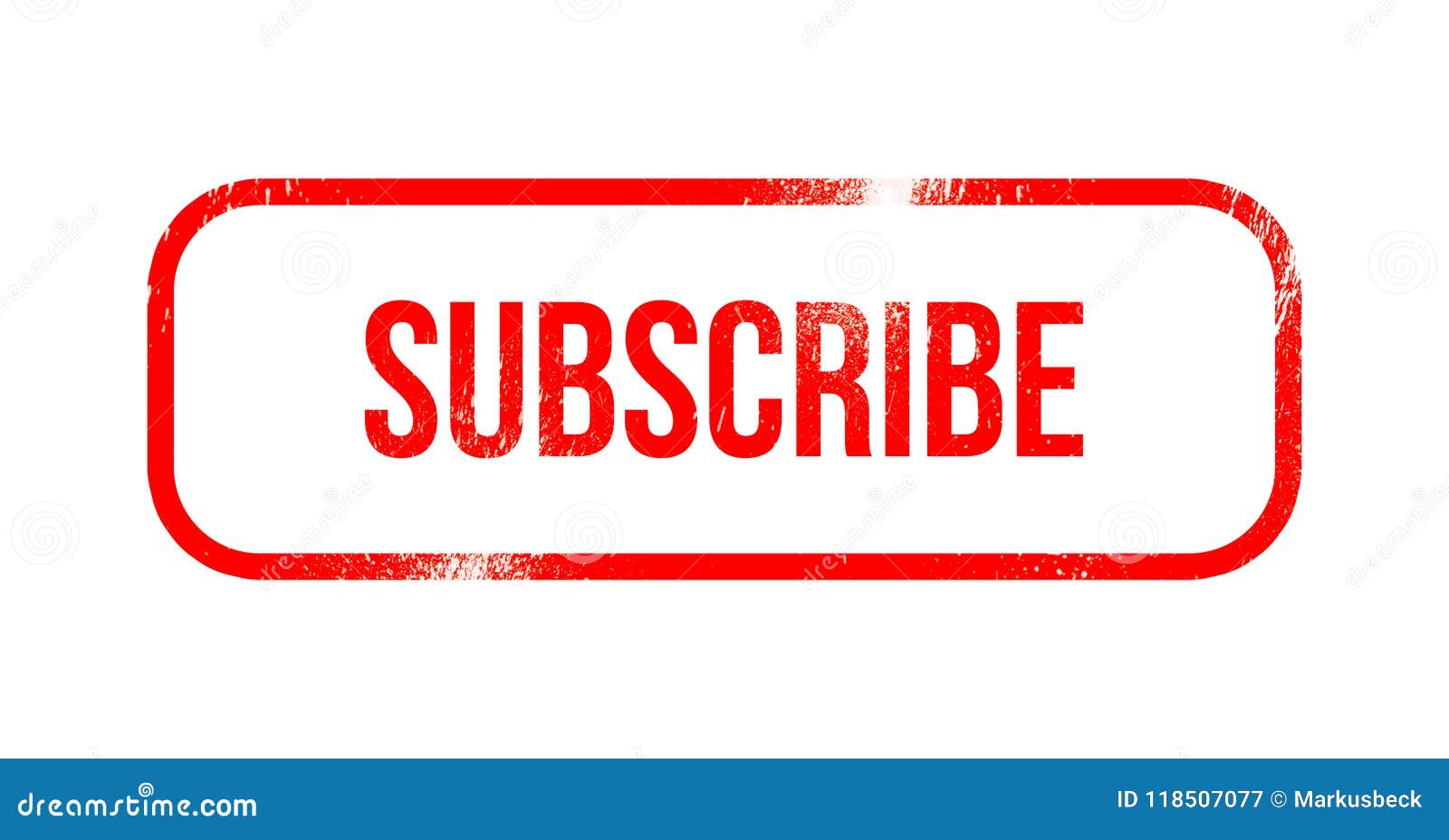 Subscribe - Red Grunge Rubber, Stamp Stock Illustration - Illustration ...