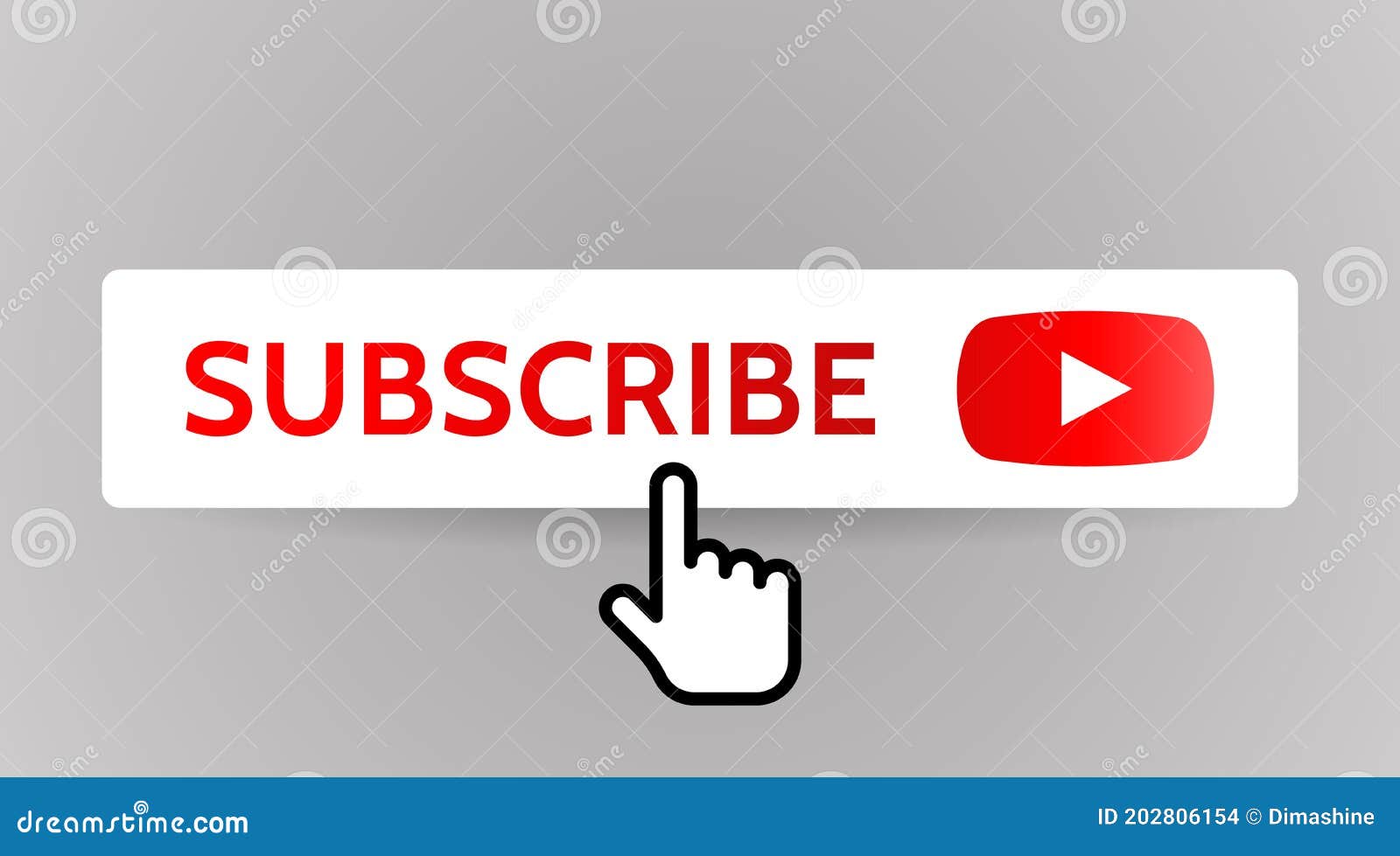 Subscribe Red Tag, Label ,icon. Button Banner Cover. User Interface ...