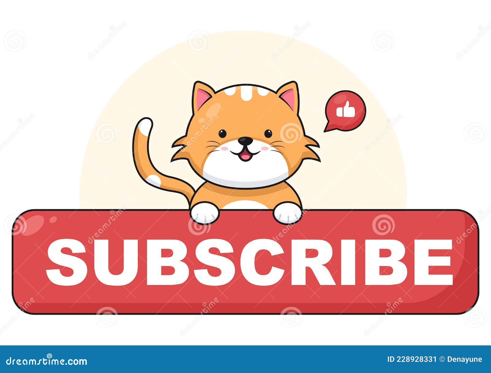Subscribe, Share, Bell Notification Icon Button Background Vector ...