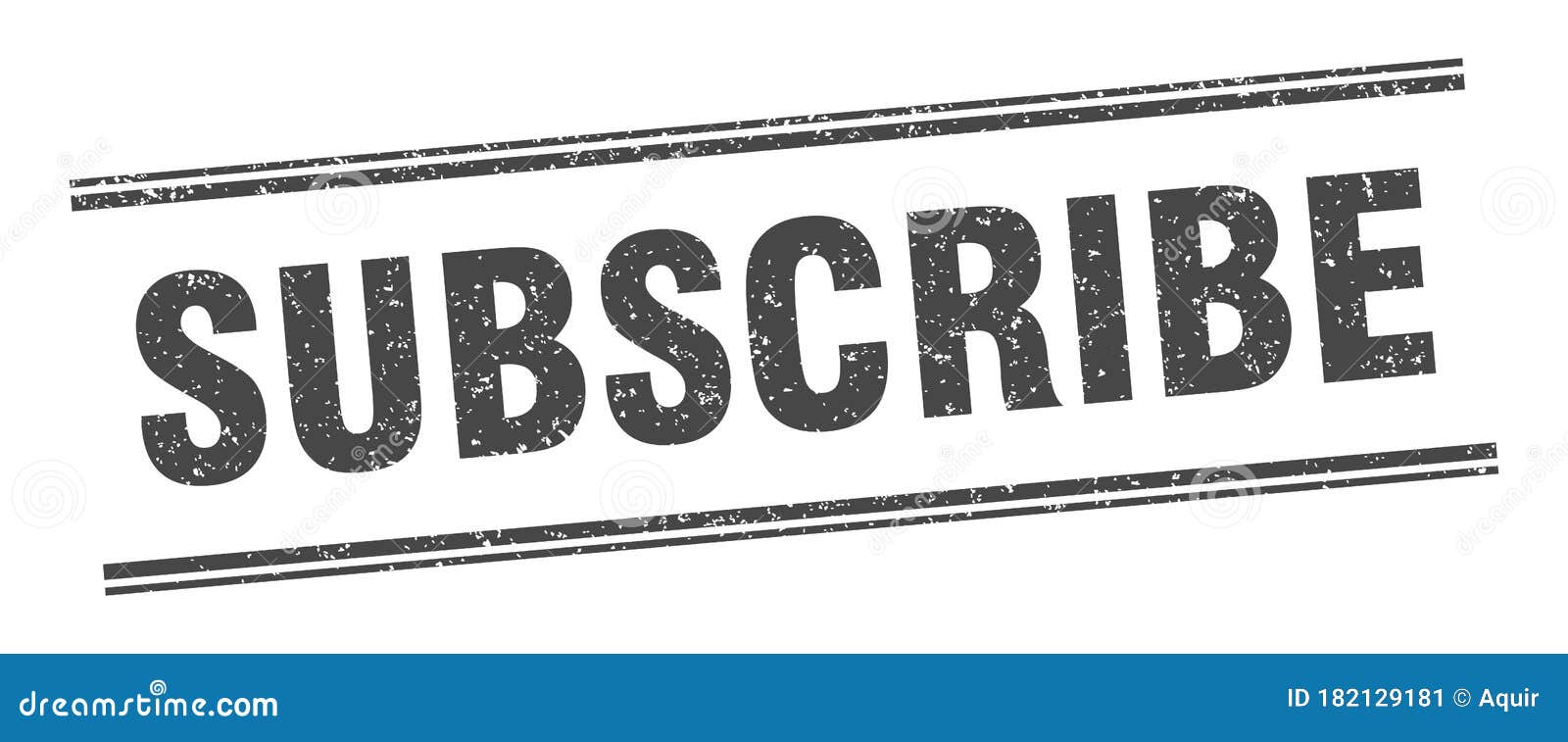 Subscribe Stamp. Subscribe Square Grunge Sign Stock Vector ...