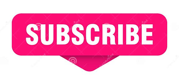 Subscribe Sticker. Subscribe Sign on Transparent Background Stock ...