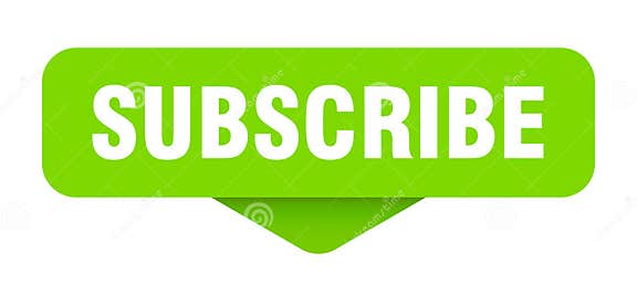 Subscribe Sticker. Subscribe Sign on Transparent Background Stock ...