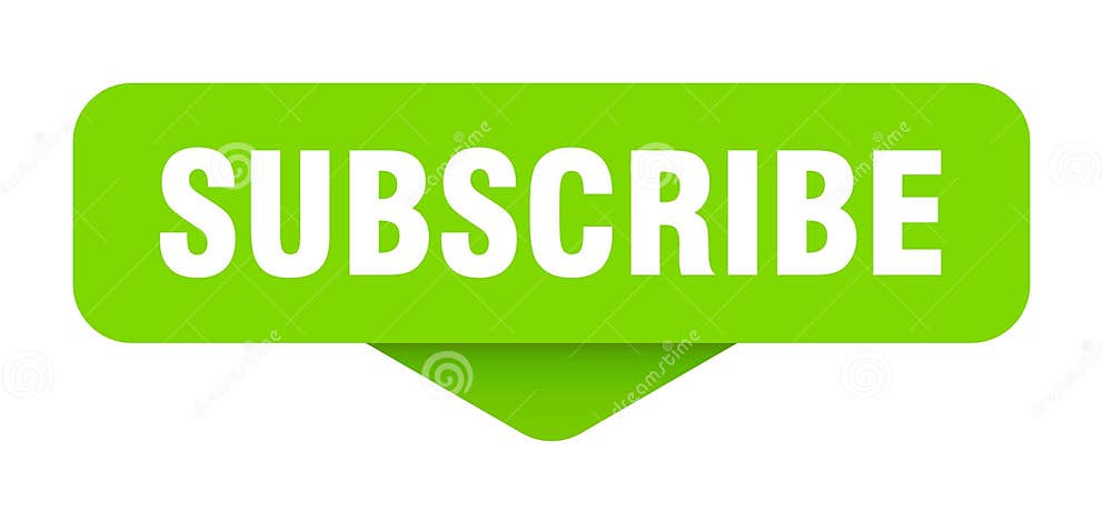 Subscribe Sticker. Subscribe Sign on Transparent Background Stock ...