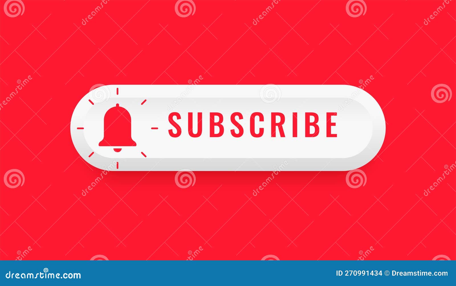 Subscription Bell Icon To Add More Follower Stock Vector - Illustration ...