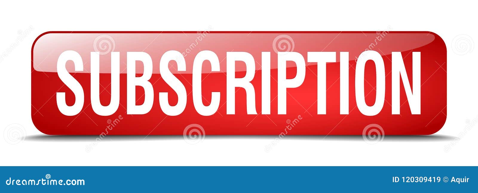 Subscription button stock vector. Illustration of icon - 120309419