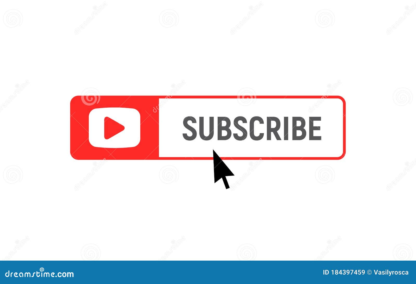 Subscription Element Logo Bell. Subscribe Now Button, Channel Register ...