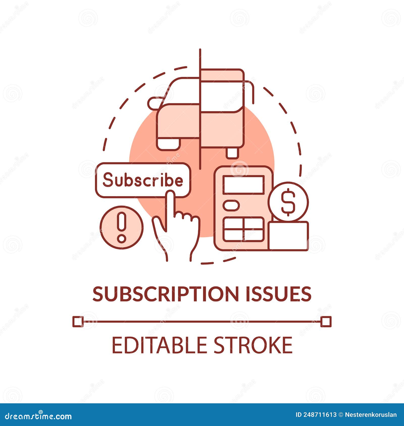 MaaS Issues Circle Infographic Template Cartoon Vector | CartoonDealer ...