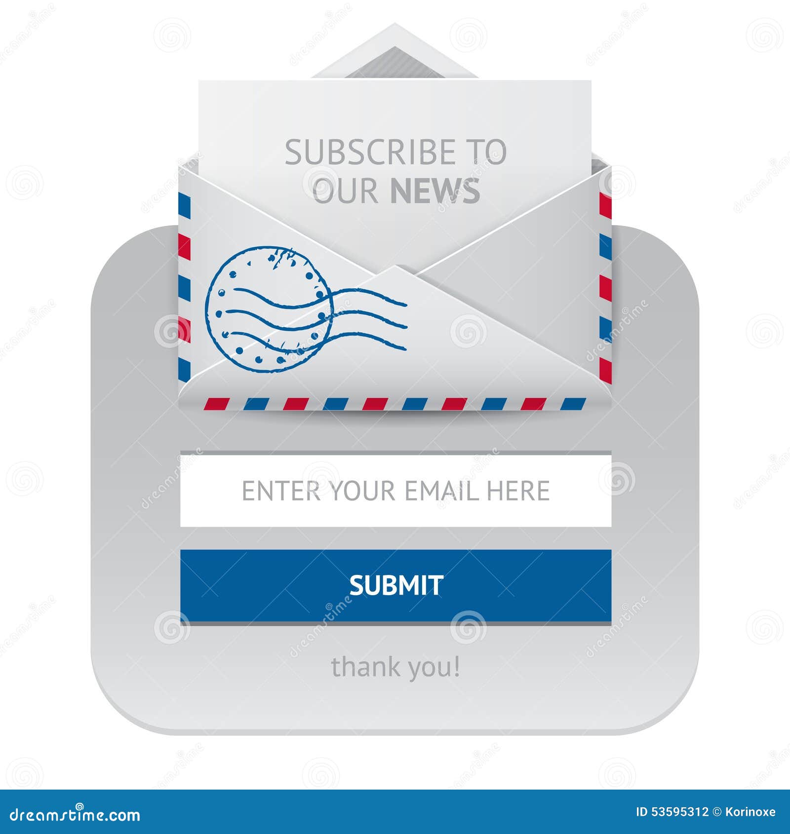 Subscription web form stock vector. Illustration of post - 53595312 Subscription web form stock vector. Illustration of post - 53595312