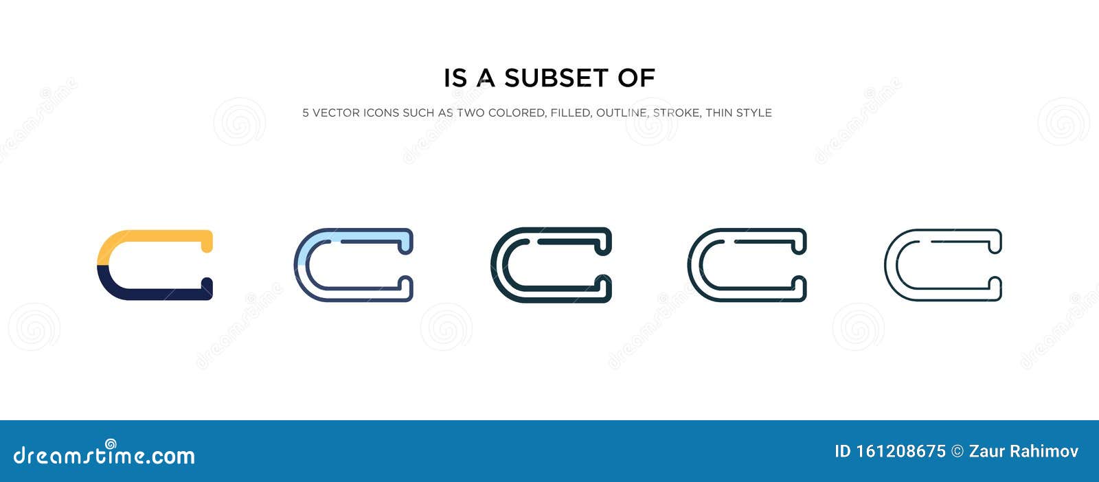 Is Not A Subset Icon In Trendy Design Style. Is Not A Subset Icon ... Is Not A Subset Icon In Trendy Design Style. Is Not A Subset Icon ...