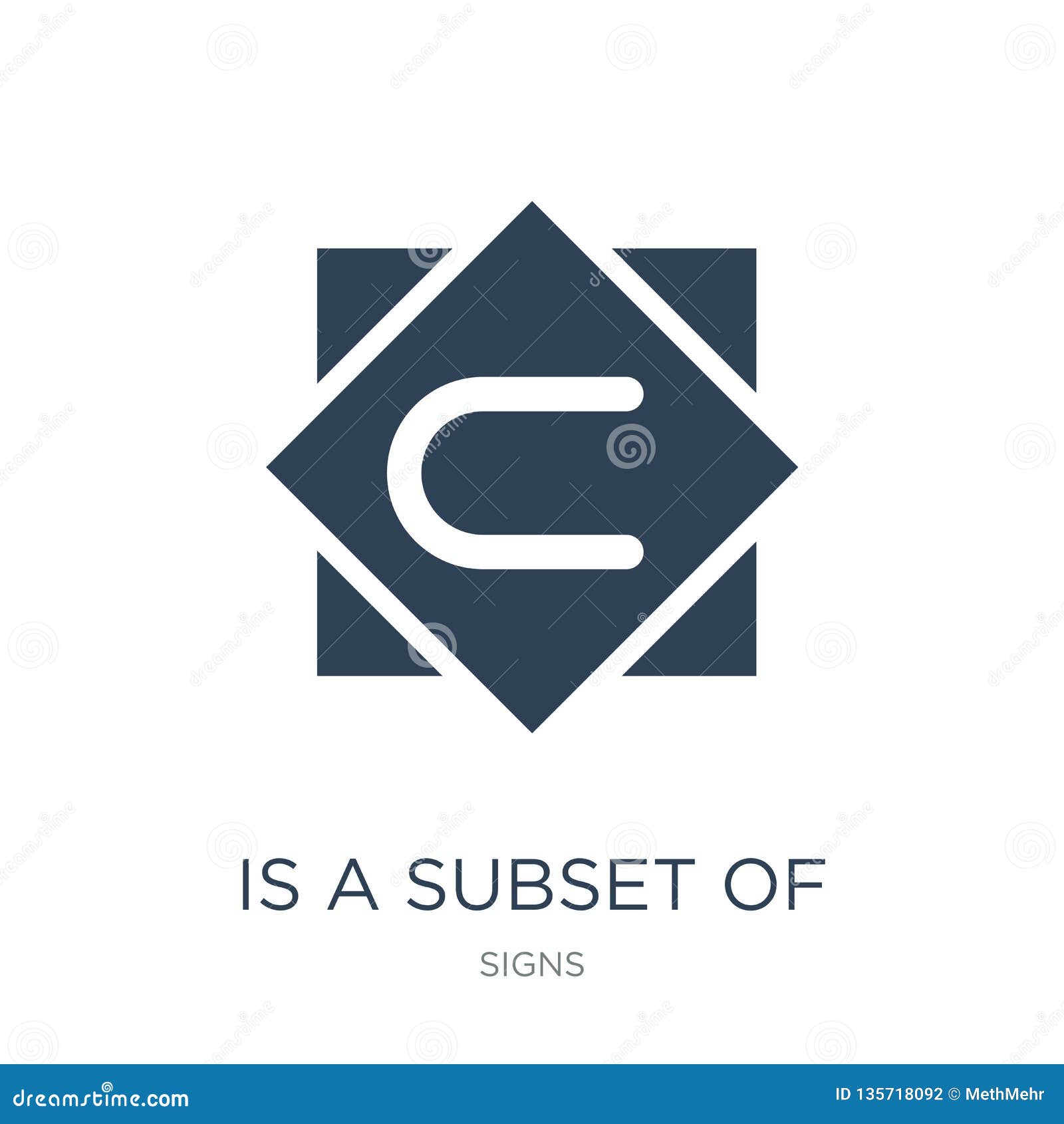 Is Not A Subset Icon In Trendy Design Style. Is Not A Subset Icon ... Is Not A Subset Icon In Trendy Design Style. Is Not A Subset Icon ...